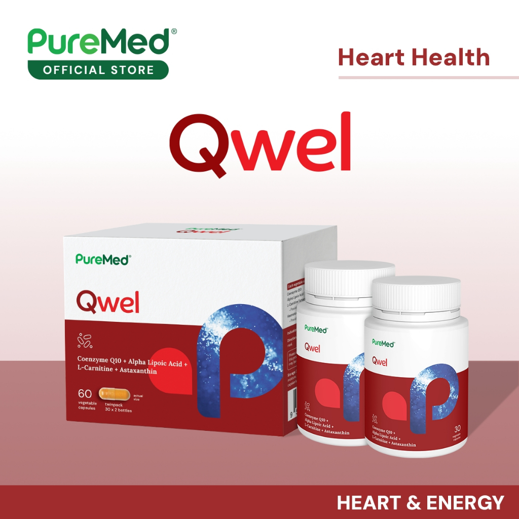 PureMed Qwel CoQ10 Heart Energy Support (30's/ 30's x 2) | Shopee Malaysia