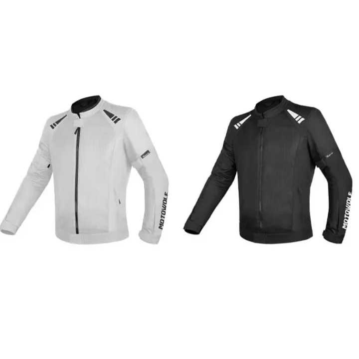 Motowolf MDL0523 Men Mesh Motorcycle Jacket – Breathable, Lightweight ...