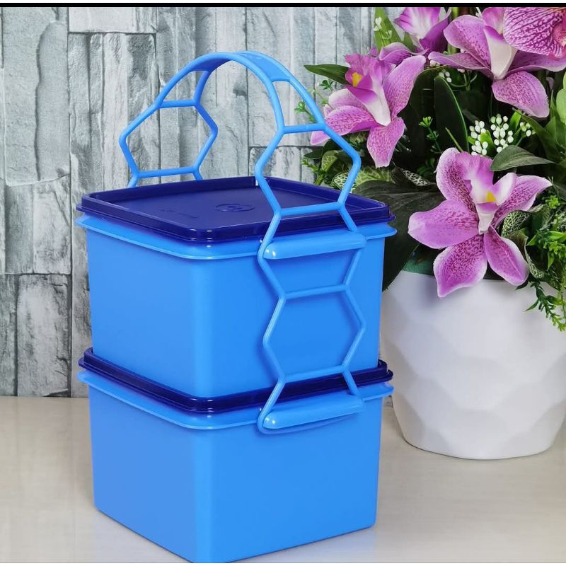 TUPPERWARE DOUBLE DEEP WITH CARIOLIER SET (1.7L EACH) | Shopee Malaysia