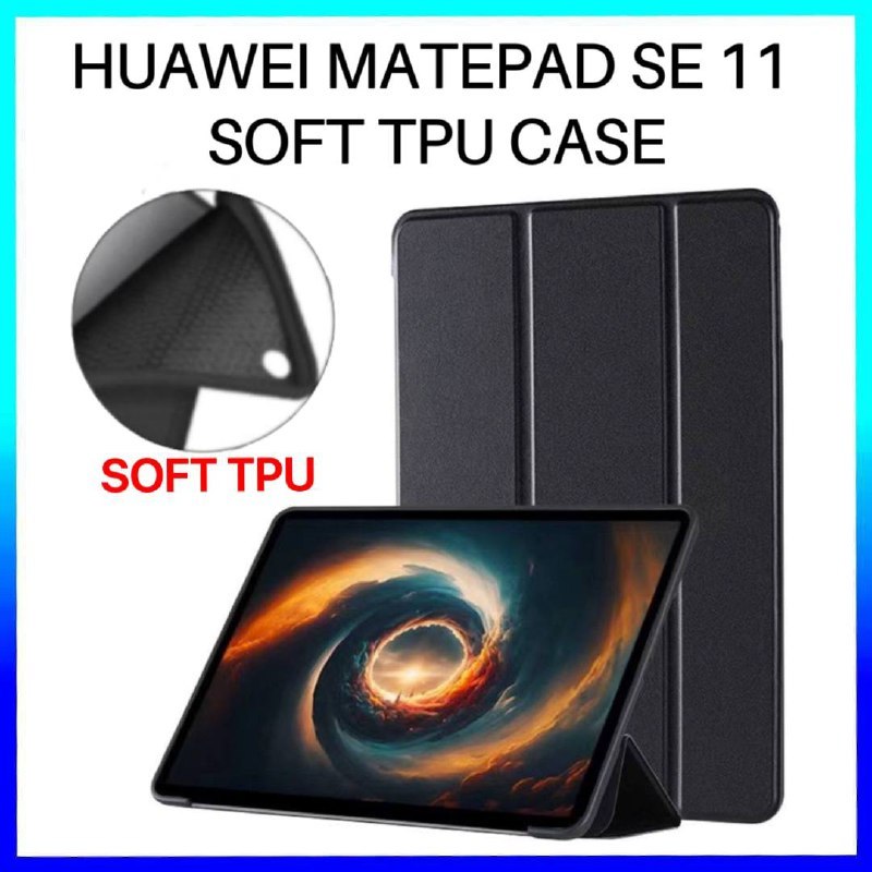 Huawei Matepad SE 11 Slim Smart Case Flexible Soft Silicone Back Cover ...