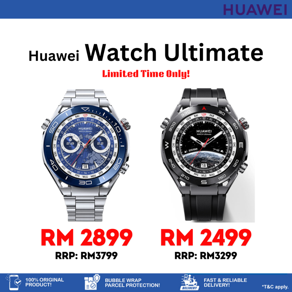 Huawei Watch Ultimate Smartwatch | 100m Diving Technology | Active ...
