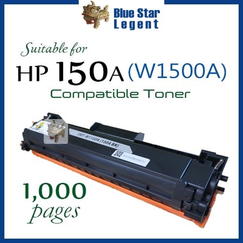 Compatible 150A W1500A W 1500A 150 Black Toner Cartridge for LaserJet ...