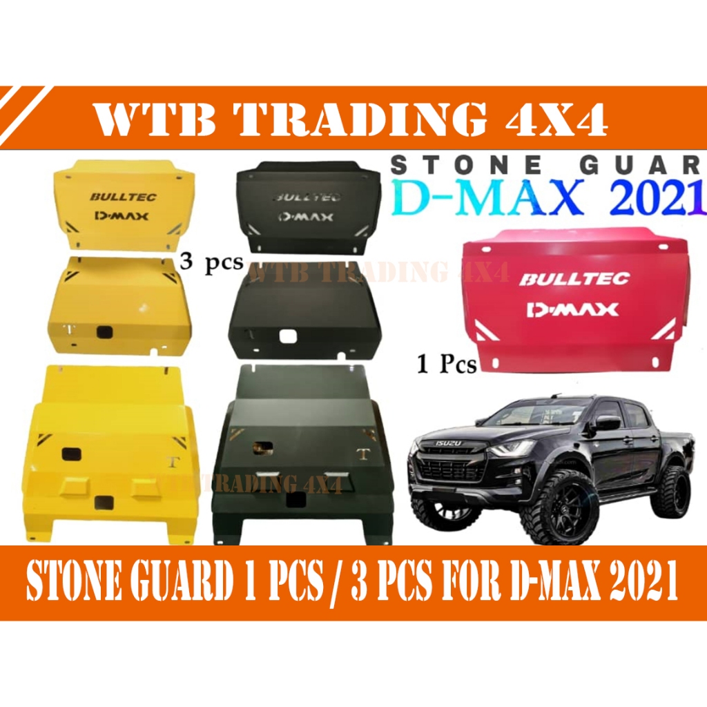 Isuzu D-Max Dmax 2021-2022 X-Terrain Stone Guard Engine Guard Skid ...