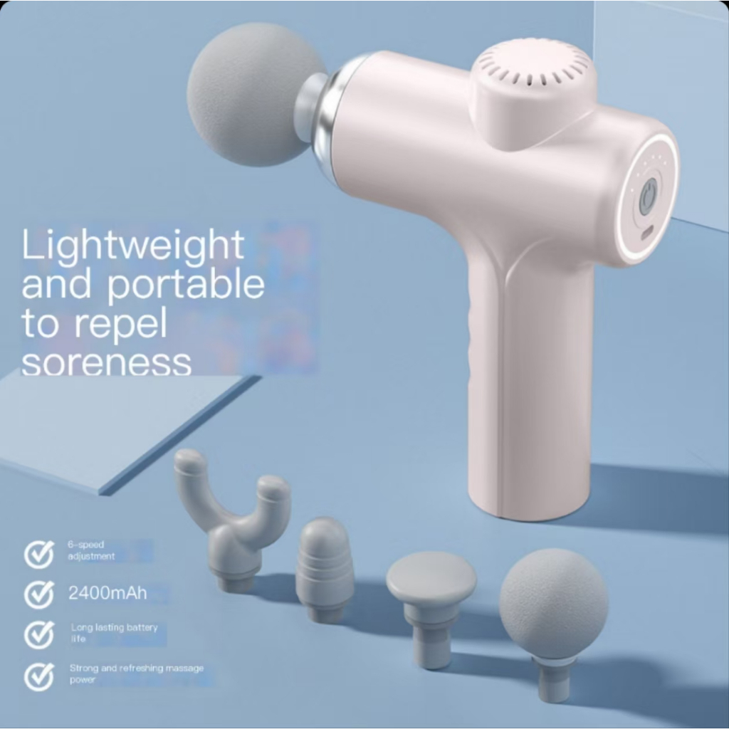 Mini muscle massage gun compact silent portable muscle relaxation ...