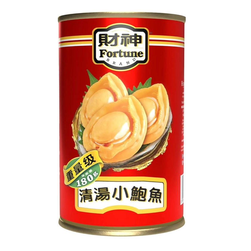 【新货新包装】10粒装 财神 鲍鱼 [ 红烧/清汤 ] 425g Fortune Abalone [Braised/Original ...