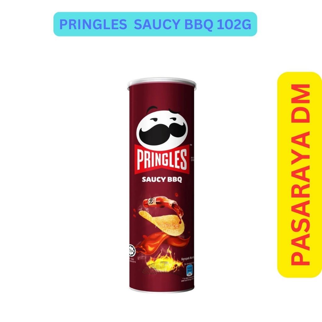 Pringles Potato Bbq 102g (POTATO PRINGLES BBQ 102G) | Shopee Malaysia