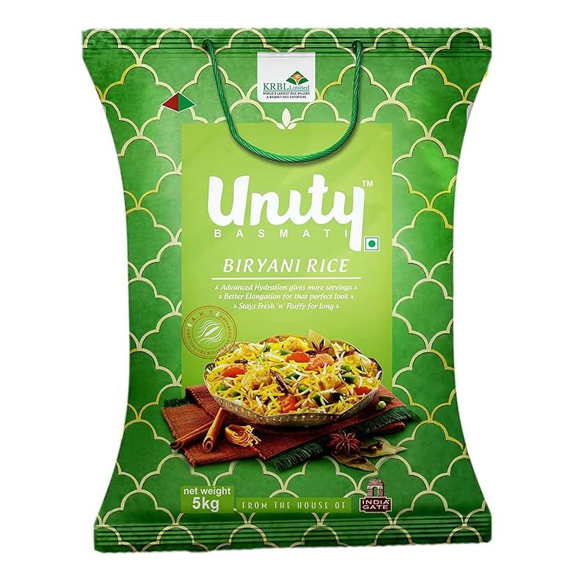 Unity Biryani Basmati Rice - 5kg | Shopee Malaysia