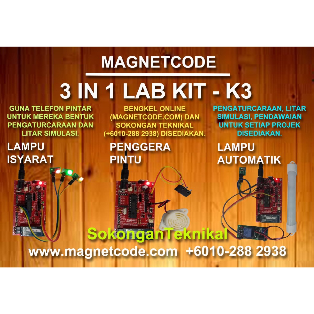 Magnetcode 3 In 1 Lab Kit - K3 | Shopee Malaysia