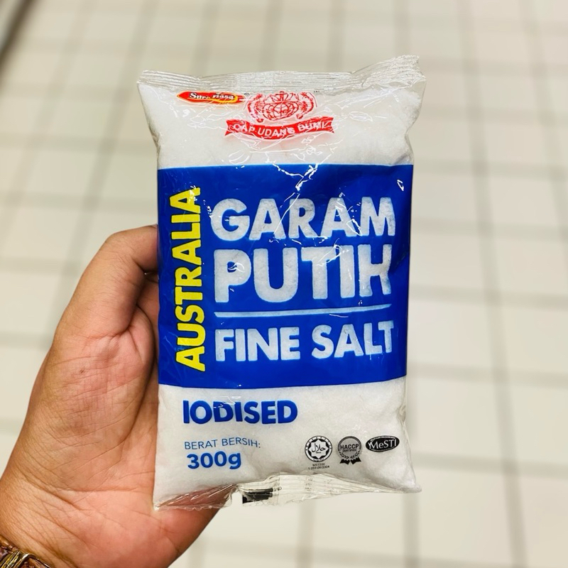 Garam Putih Cap Udang Bumi (300g) | Shopee Malaysia