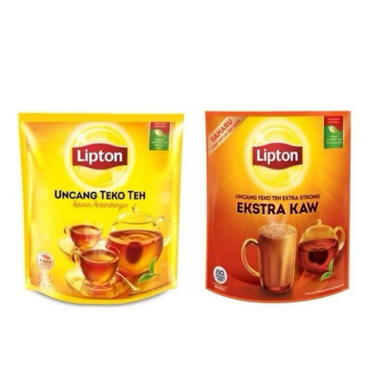 Lipton Potbag Tea Bags Uncang Teko Teh -80s (Flavor: Yellow Label ...