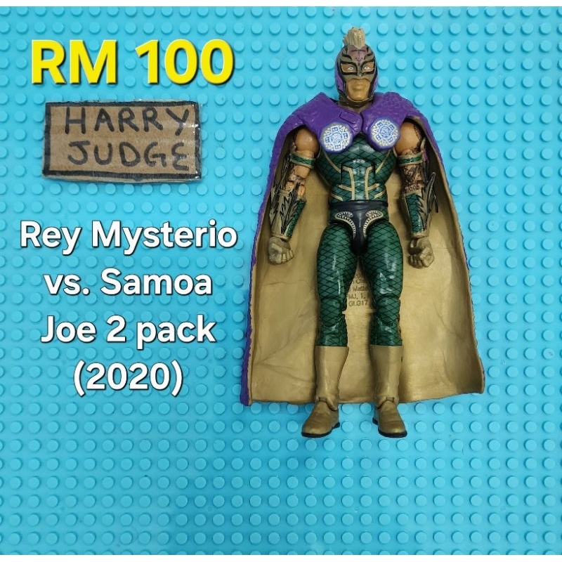 WWE Elite Samoa Joe vs Rey Mysterio 2 pack (only Rey Mysterio) | Shopee ...