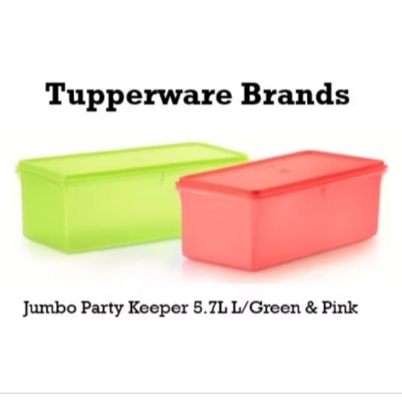 Tupperware Jumbo Party Keeper 5.7L (1 pc) | Shopee Malaysia