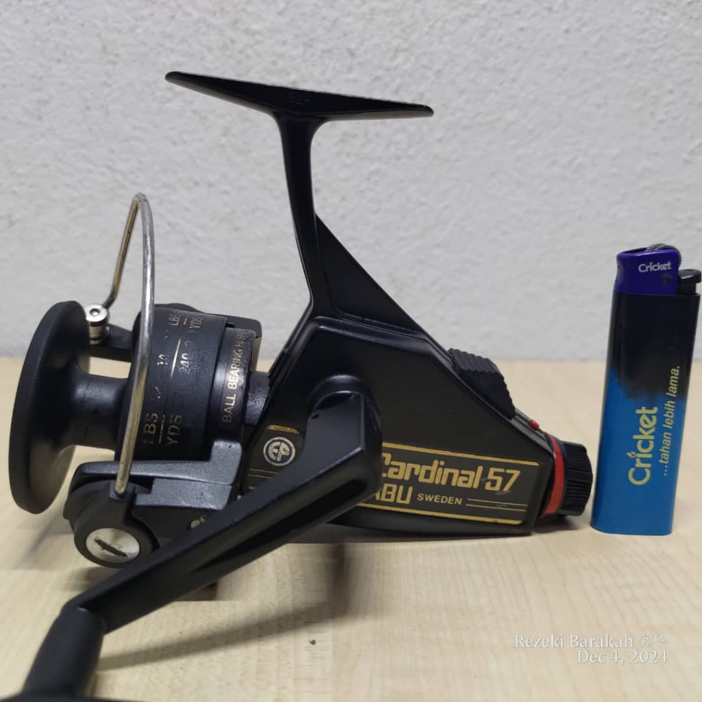 ABU CARDINAL 57 Fishing Reel Spinning Mesin Pancing Kekili (Used ...
