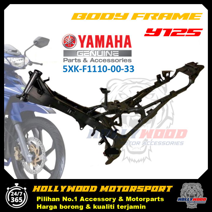 BODY CHASSIS 125ZR Y125Z BODY FRAME COMP 5XK-F1110-00-33 JAMIN 100% ...