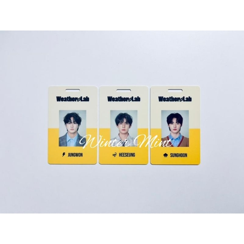 Enhypen Seasons Greetings 2022 : Weather Lab - Jungwon / Heeseung ...