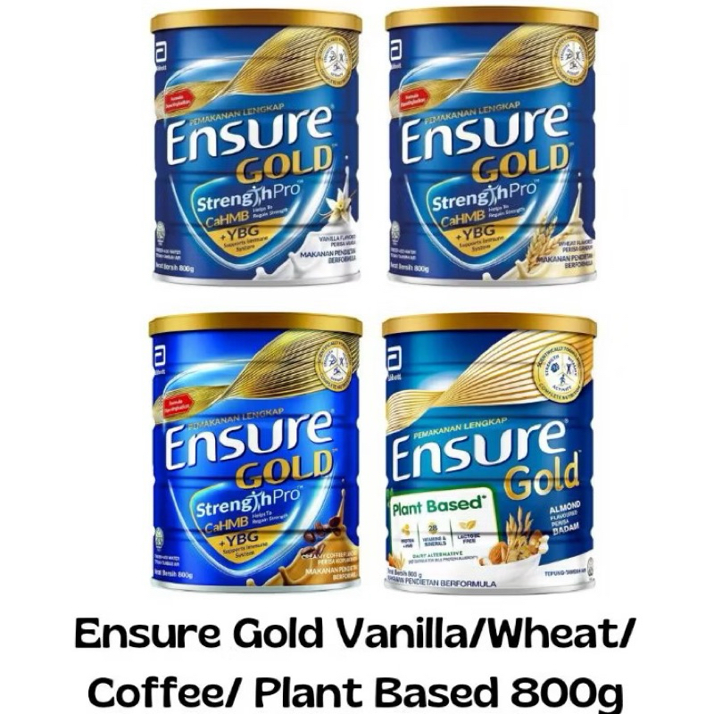 Ensure Gold Vanilla/Wheat/Coffee 400g/800g | Shopee Malaysia