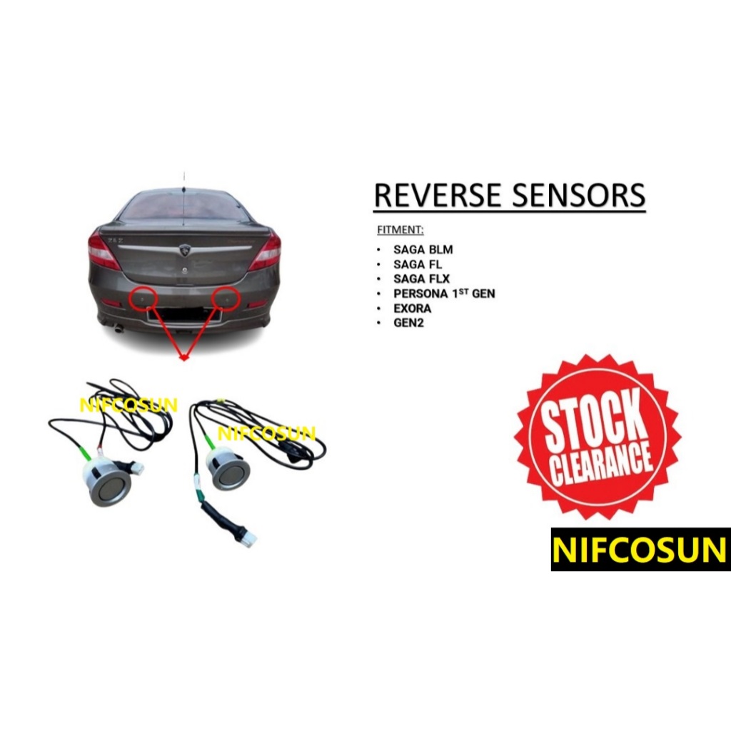 [STOCK CLEARANCE] REVERSE SENSOR FOR SAGA BLM/FL/FLX/PERSONA/GEN2/EXORA ...