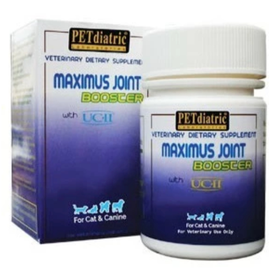 Petdiatric MAXIMUS JOINT BOOSTER Canine Feline Boost Joint Pain Relief ...