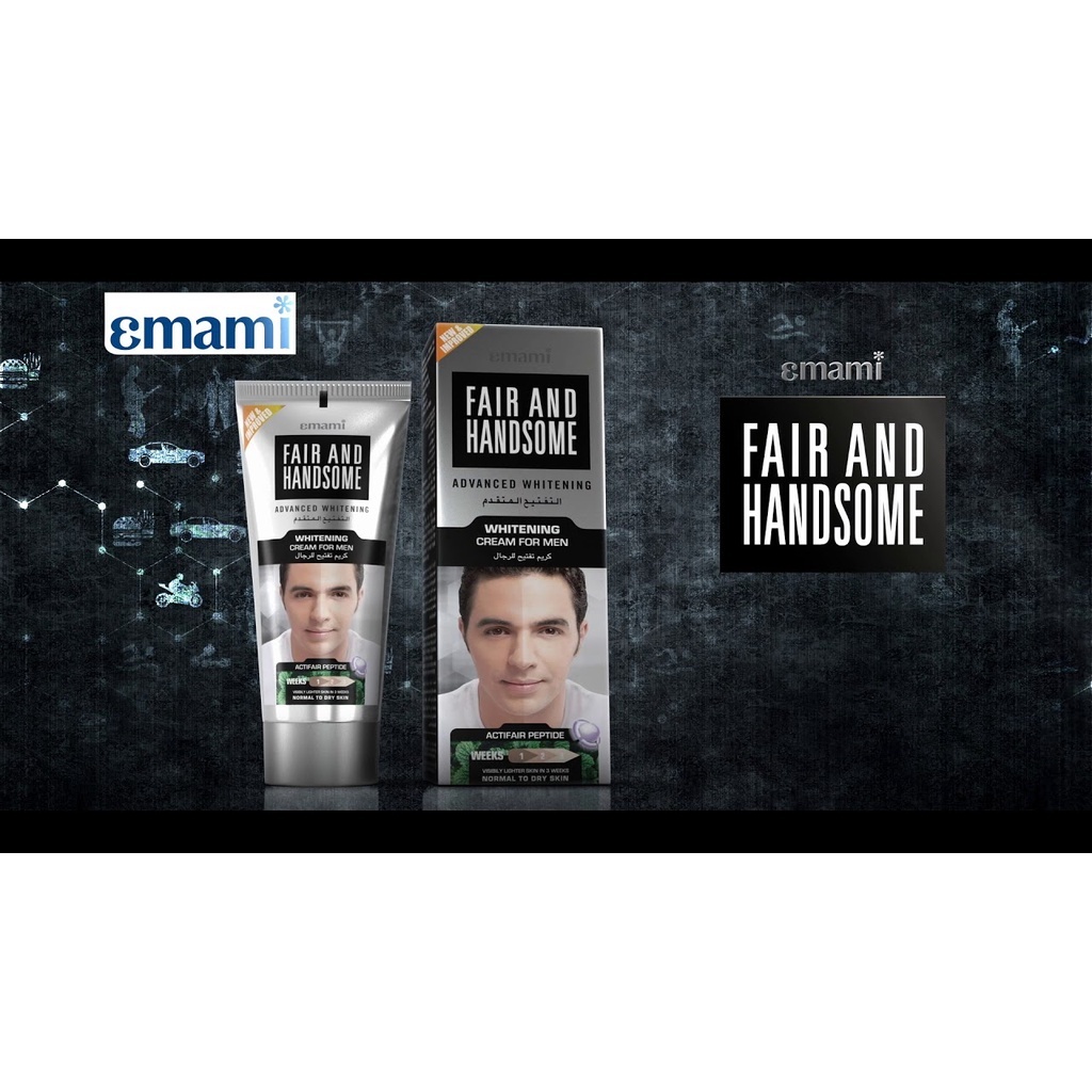 EMAMI FAIR AND HANDSOME Advanced Whitening Cream 25gm | Shopee Malaysia