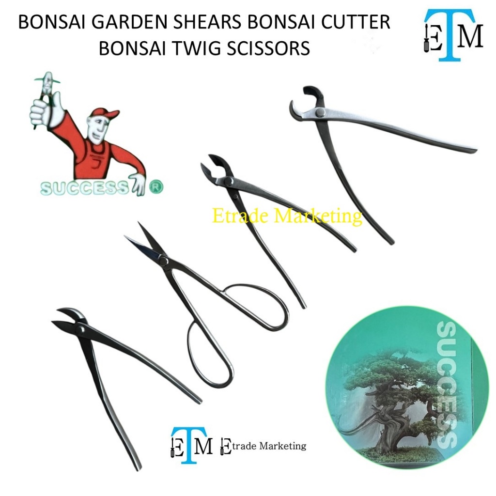 SUCCESS Bonsai Garden Shears Bonsai Cutter Bonsai Twig Scissors ...