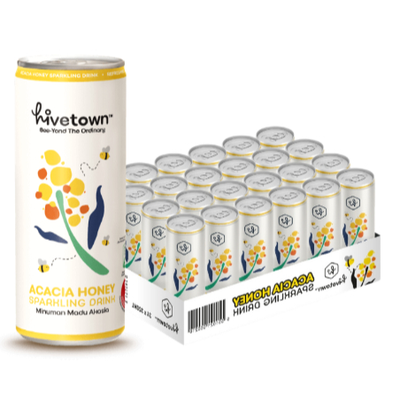 HIVETOWN ACACIA HONEY SPARKLING 320MLx 24s(CARTON) | Shopee Malaysia