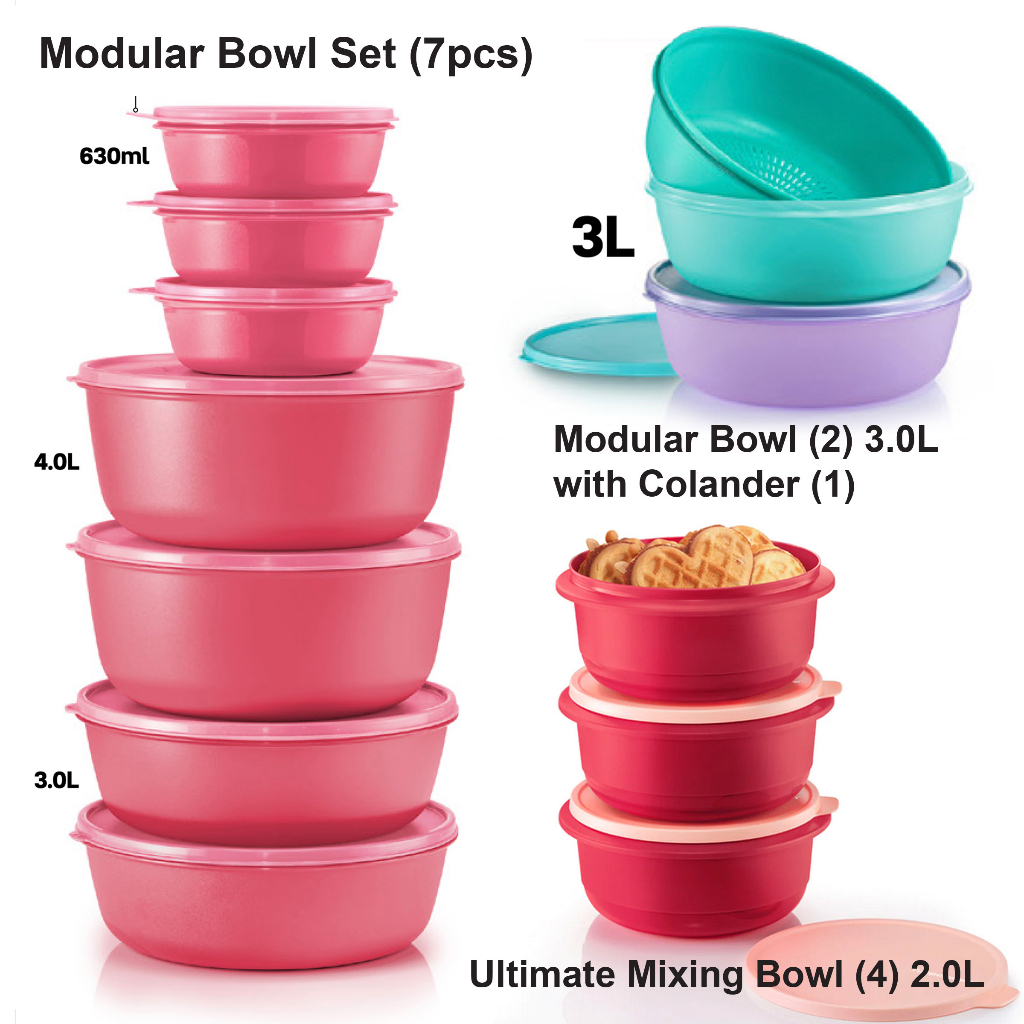 Tupperware Bowl (Ready Stock) | Shopee Malaysia
