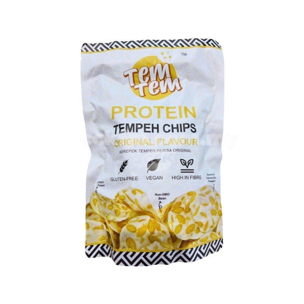 Tem Tem Tempeh Chips - Original 100g | Shopee Malaysia