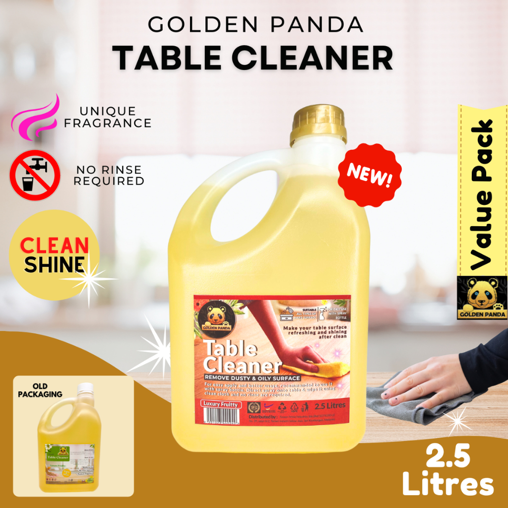 [Golden Panda] Table Cleaner/Table Top Cleaner/Multipurpose Table ...