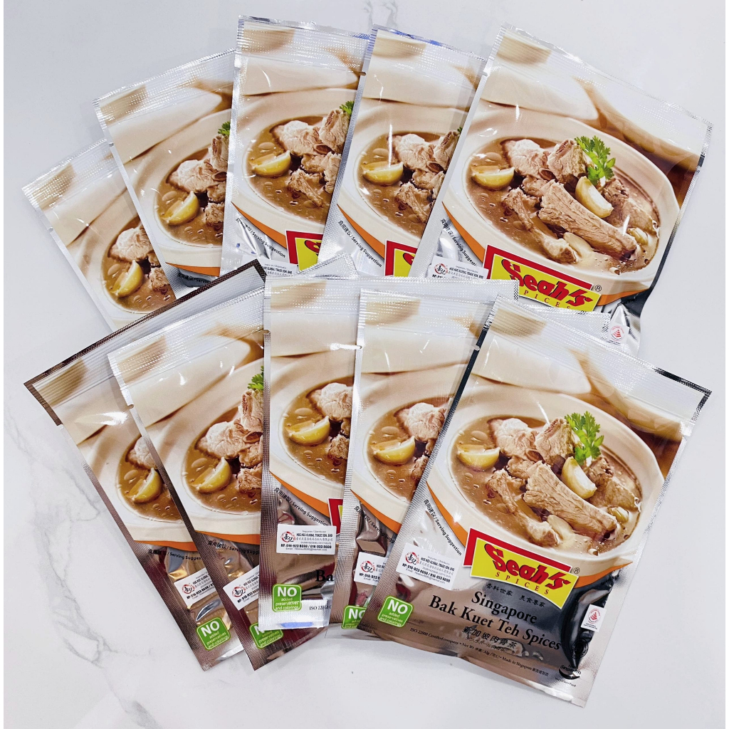 新加坡肉骨茶Seah's Spices Singapore Bak Kut Teh Spices 32g (20PKT) | Shopee Malaysia