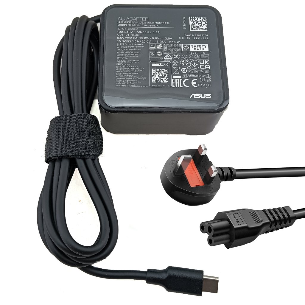 Asus A19-065N3A/AD10380/ADP-65SD B 65W Type C Adapter Charger | Shopee Malaysia
