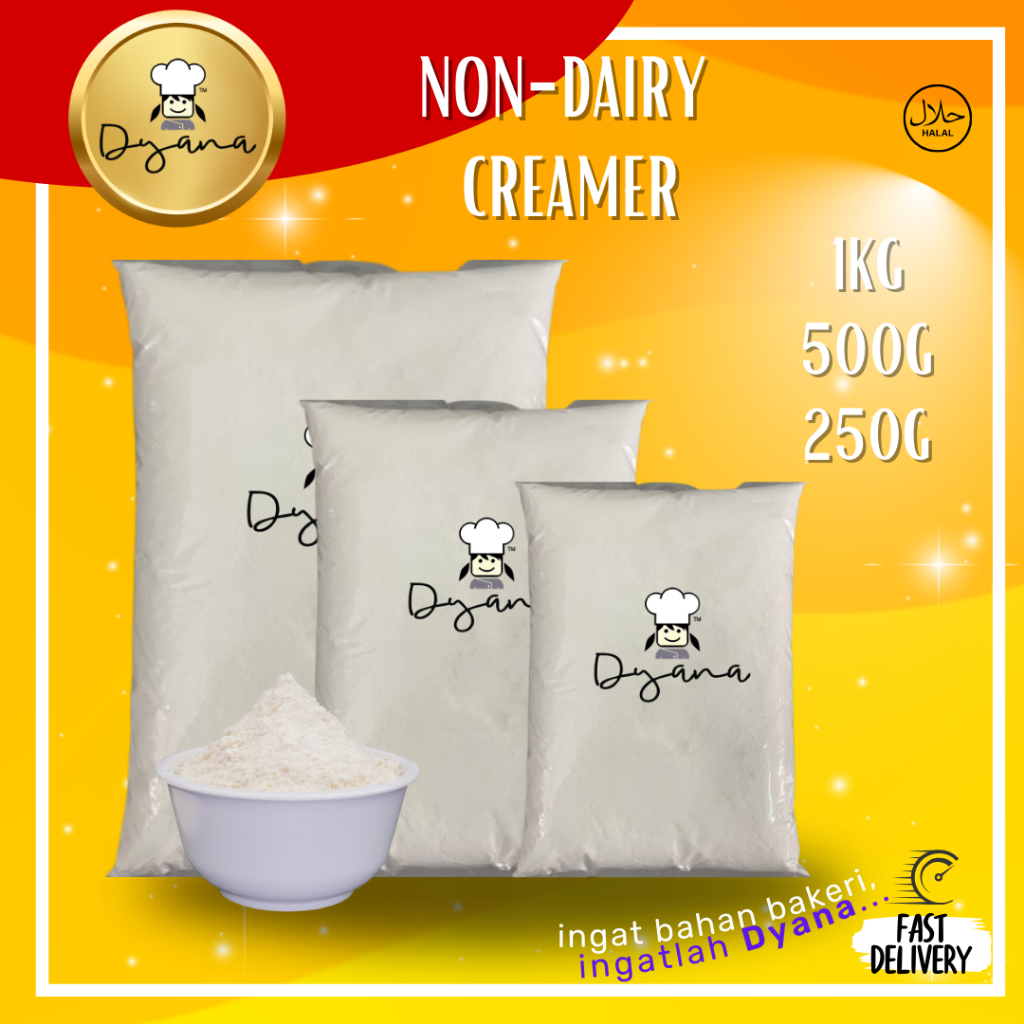 Non-Dairy Creamer Powder | Serbuk Krimer (Repacked) 250g | 500g | 1kg ...