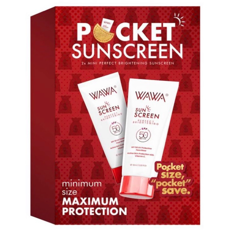 WAWA Pocket Sunscreen (Mini Sunscreen 2 unit) | Shopee Malaysia