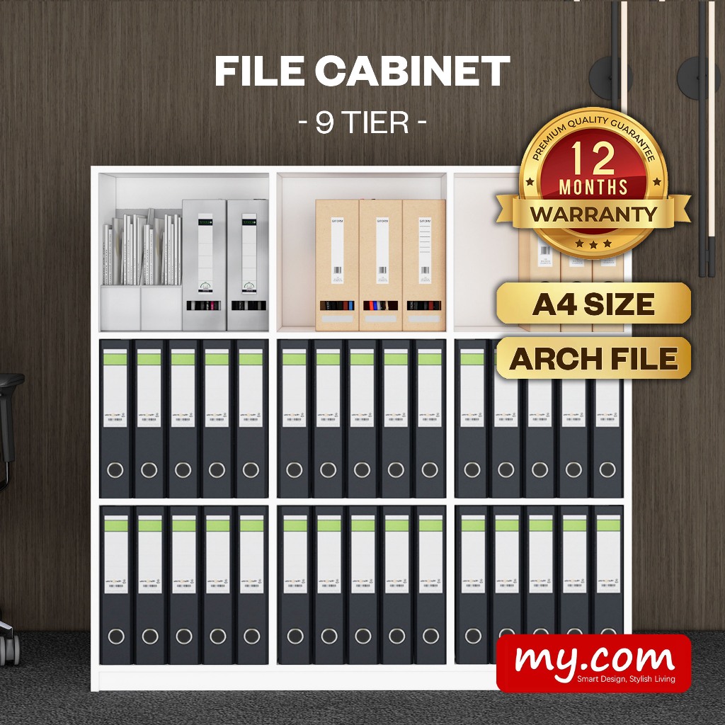Kabinet Fail Pejabat 9 Tingkat/Office File Cabinet 9 Tier my-com/A4 ...