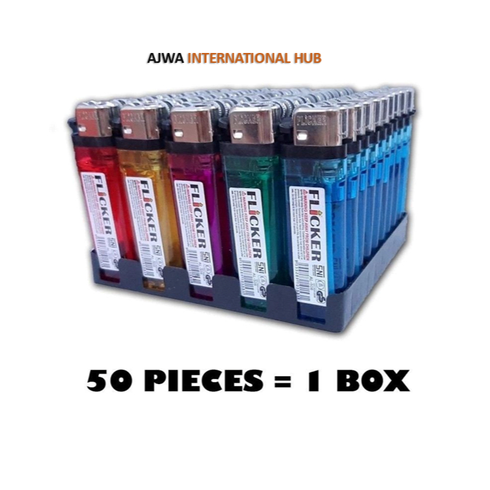 Flicker Disposable Gas Lighter/ Pemetik Api🔥Ready Stock🔥 PRICE 1 BOX ...