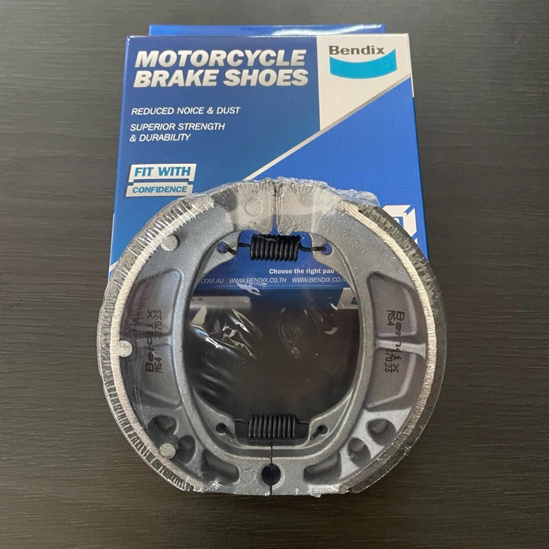 ORI BENDIX RACING BRAKE SHOES HONDA EX5 DREAM WAVE100 WAVE110 WAVE125 DASH FUTURE SUZUKI SMASH ...