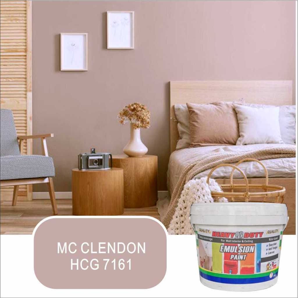 🌟 HCG7161 MC CLENDON 🌟7 LITER INTERIOR WALL EMULSION PAINT / CAT EASY ...
