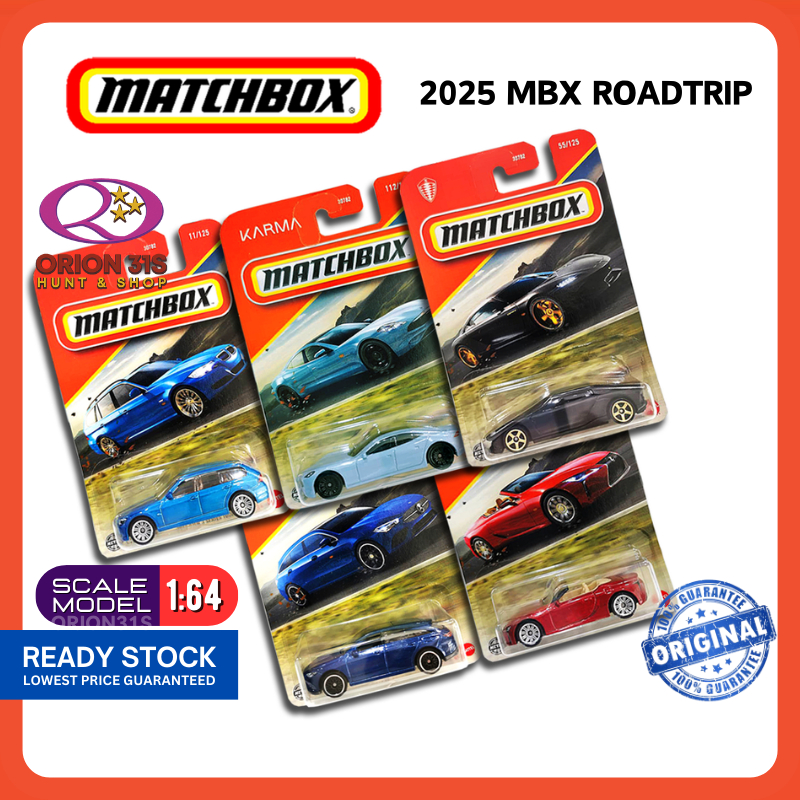 Matchbox 2025 MBX Roadtrip BMW 3 Series/ Koenigsegg Gemera/ Lexus LC ...