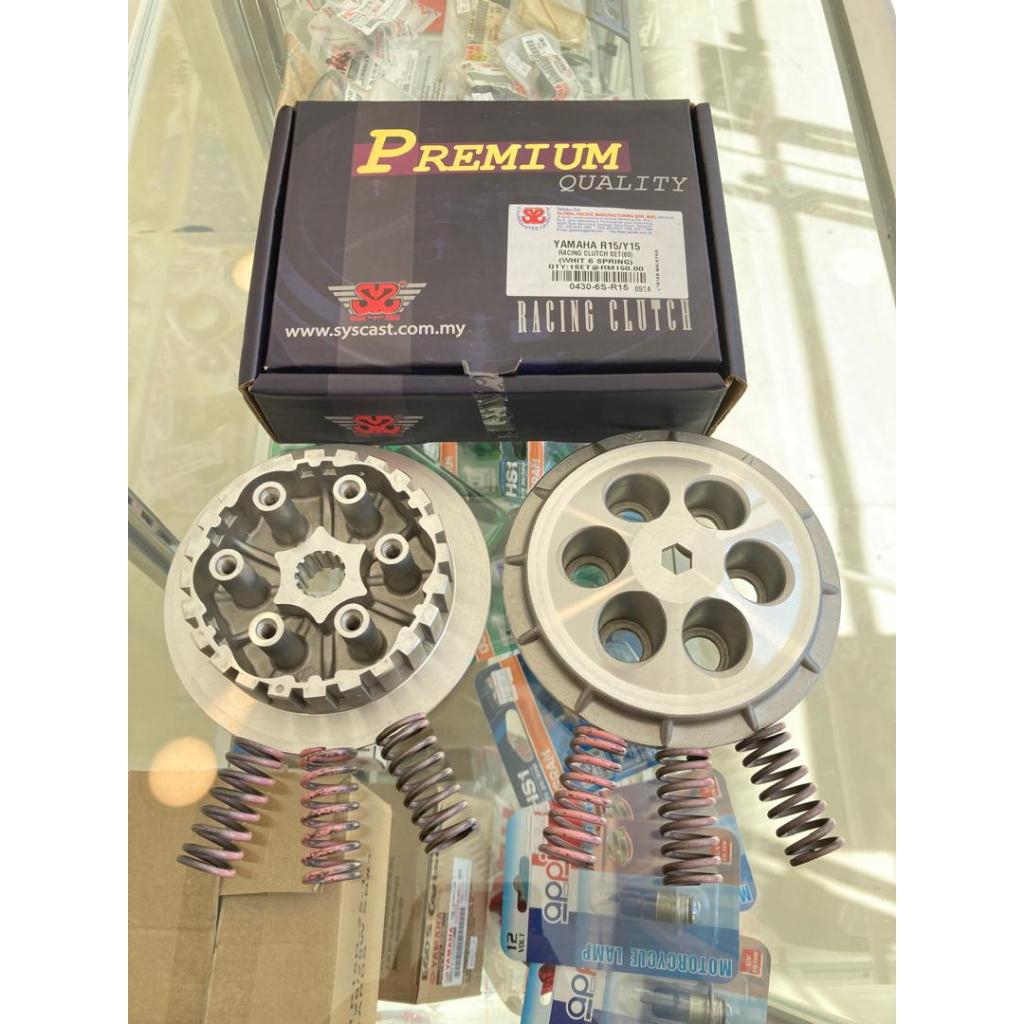 SYS Y15 Y15z Y15zr R15 Racing Clutch Set Hyper Clutch 6 Spring | Shopee ...