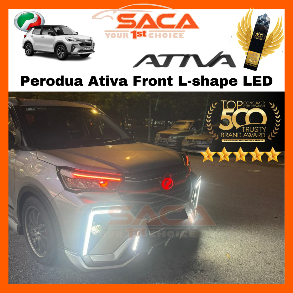 Perodua Ativa Front L-Shape LED | Shopee Malaysia