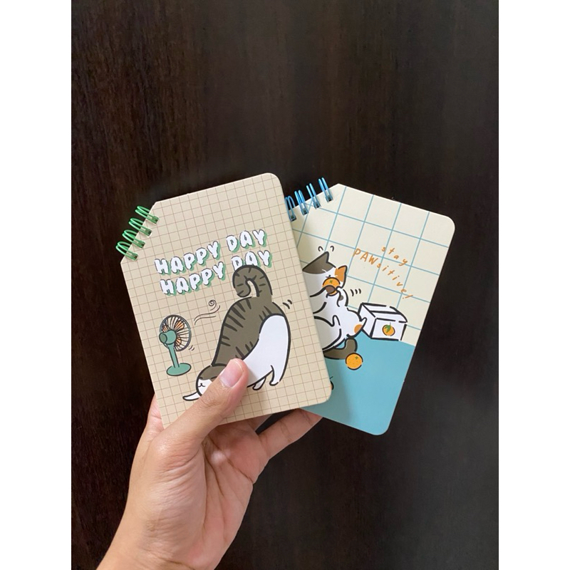 Kaison Notebook - Buku Nota Kecil Comel Kucing | Shopee Malaysia