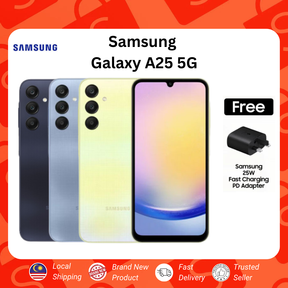 Samsung Galaxy A25 5G/A256E (8GB+256GB) Original Samsung Malaysia ...
