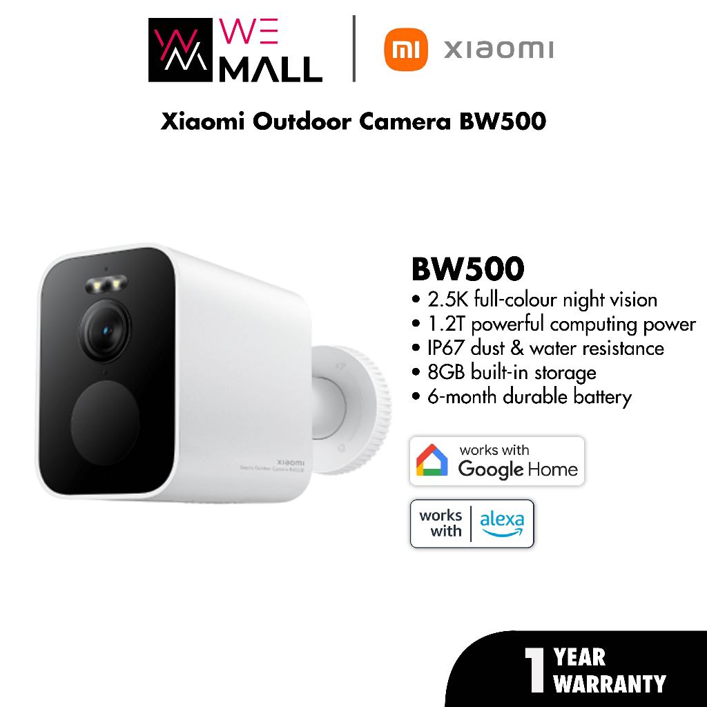 [NEW] Xiaomi Outdoor Camera BW500 CCTV 2.5K Full-color Night vision ...