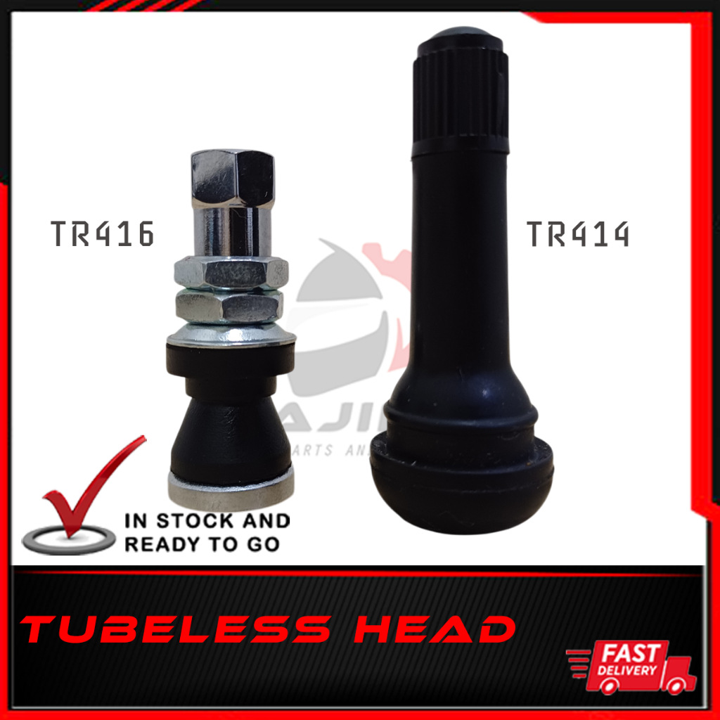 STAINLESS STEEL TUBELESS HEAD HEAVY DUTY Rubber Copper Valve in ...