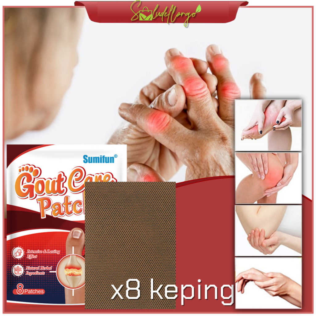 Gout Sakit Sendi Arthritis Inflamasi Asid Urid Bengkak Pain Relief 痛风 8 ...