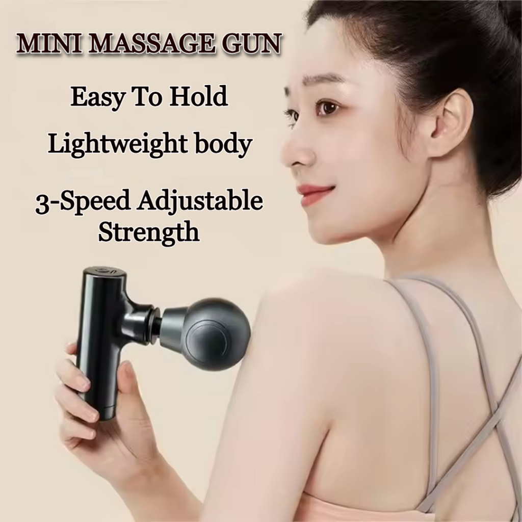 Professional Portable Mini Massage Gun Therapeutic Handheld Device for ...