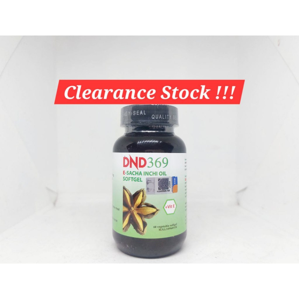DND369 E-SACHA INCHI OIL SOFTGEL 60CAPSULES | Shopee Malaysia