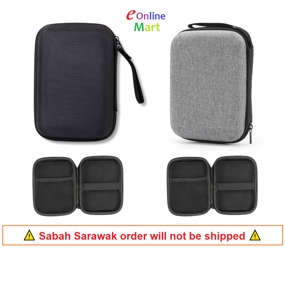 2.5 inch HDD Pouch Hard Disk Bag 2.5" External Hard Disk Pouch HDD Bag ...