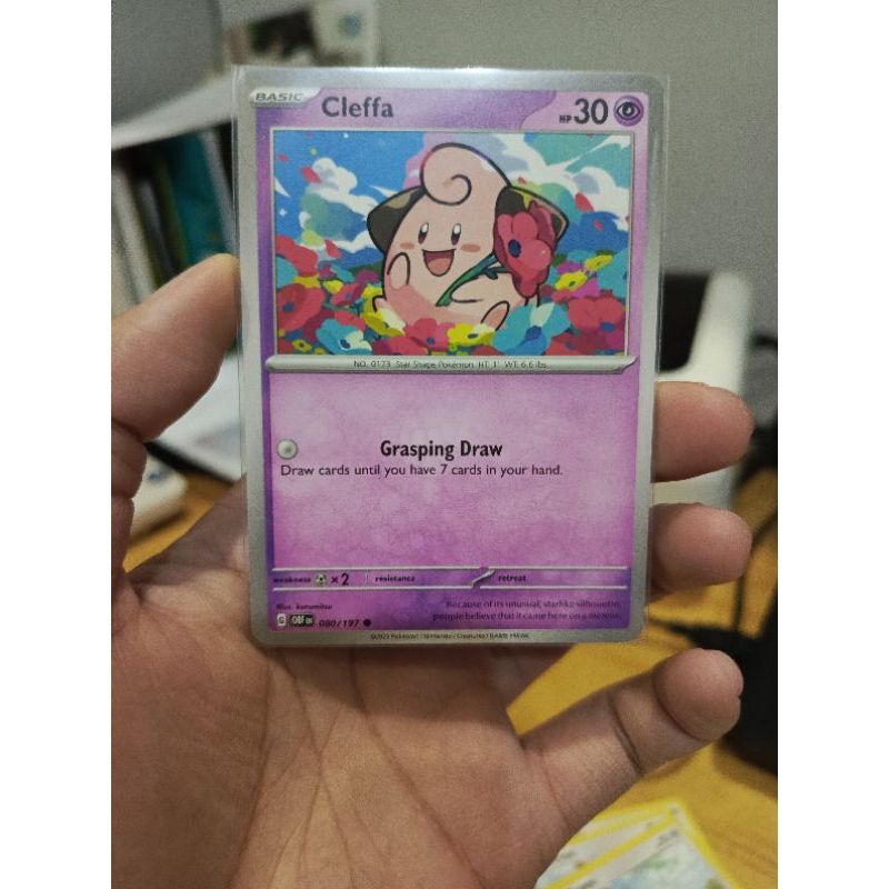 Pokemon TCG Cleffa Obsidian Flames | Shopee Malaysia