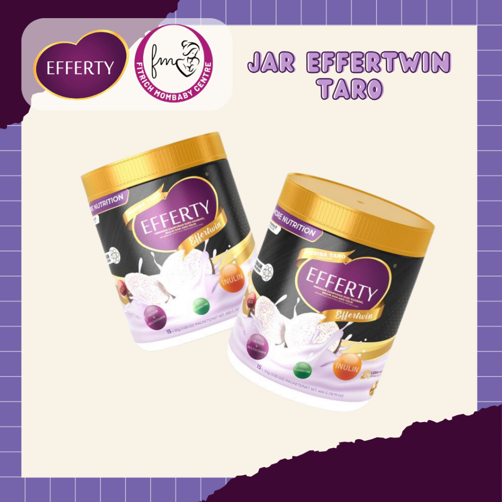 Efferty Effertwin Flavor Taro (1 Jar) | Shopee Malaysia