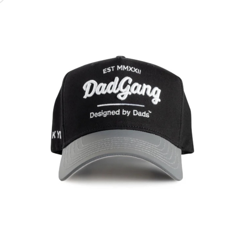 Dad Gang Reflective Bill Black/Silver Horsepower Original Brand New Hat ...